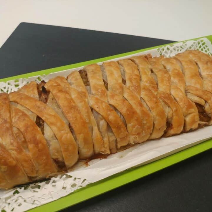 Crispy Cabbage Strudel in Puff Pastry – Hungarian Recipe