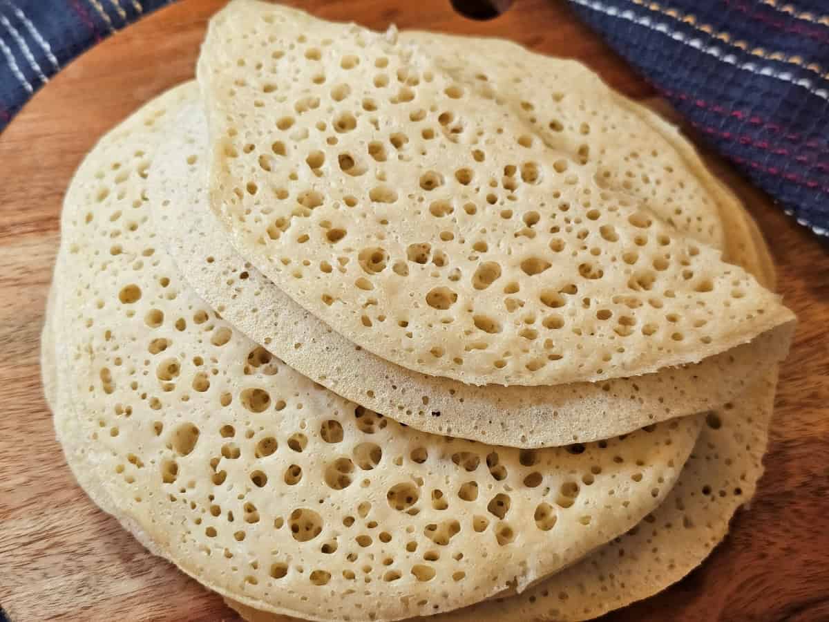 Lachuch Spongy Texture With Large Dense Holes - Easy Recipe